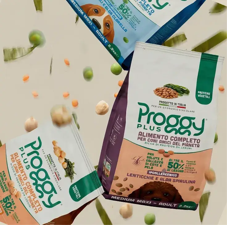 Proggy Plus - complete plant-based food for adult dogs